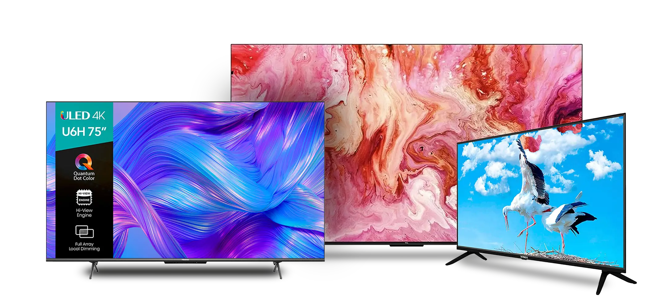 Pantallas 75 Pulgadas Smart TV, LED; OLED, 4K y más | Claroshop