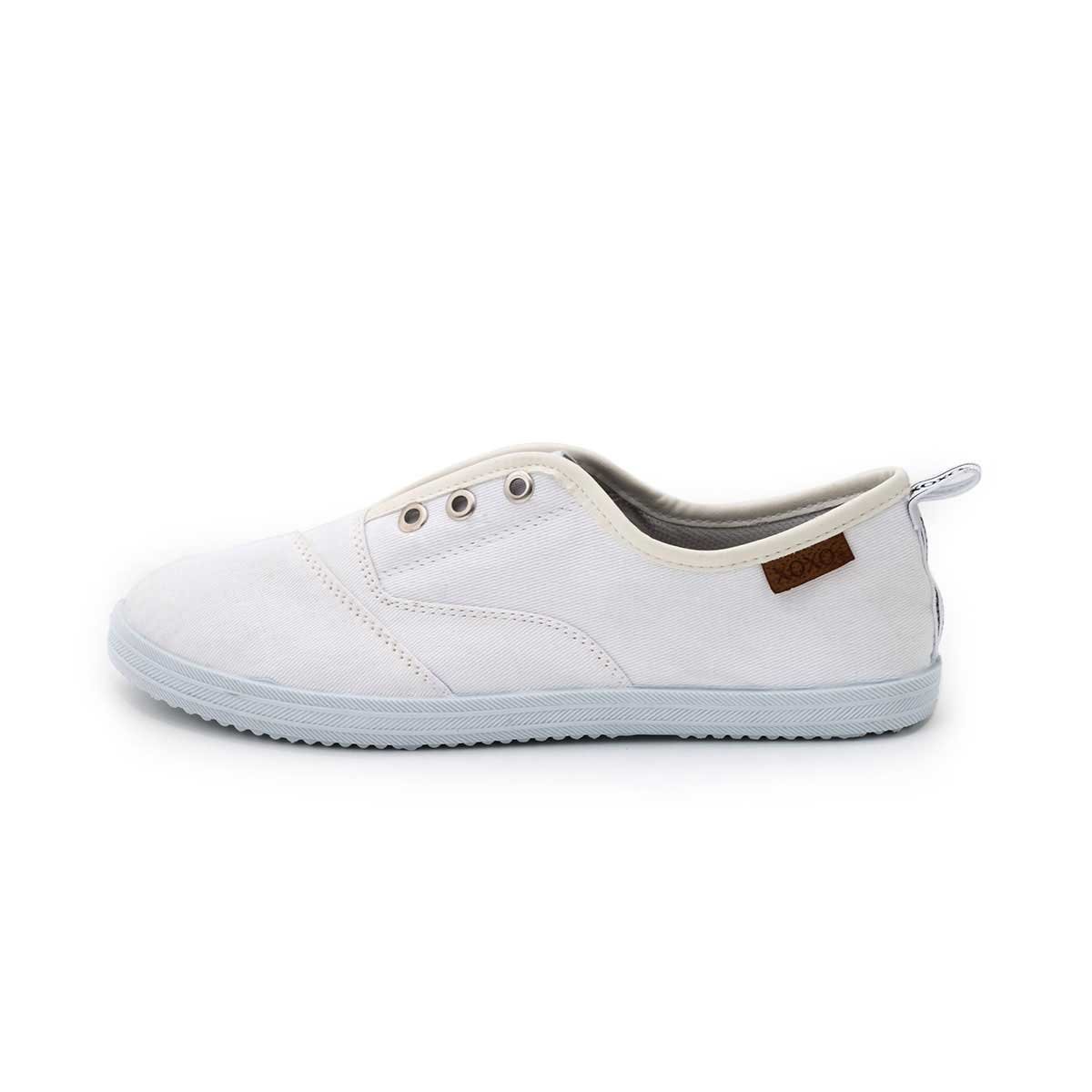 Tenis de tela sin agujeta xoxo