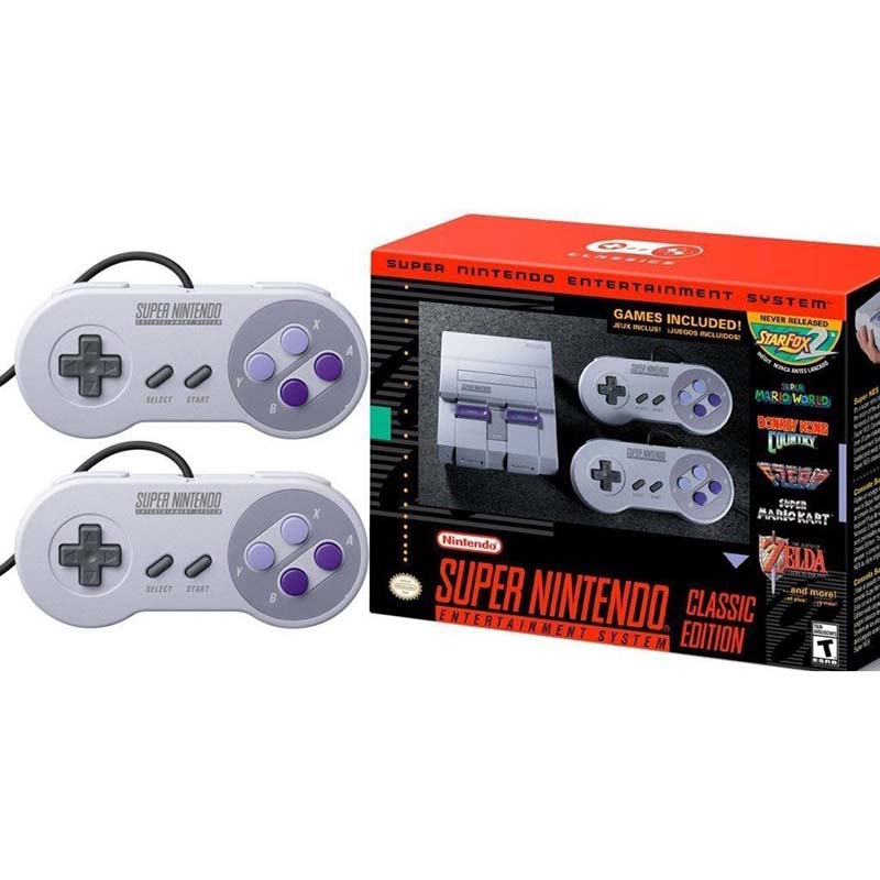 Consola super nintendo mini snes classic original