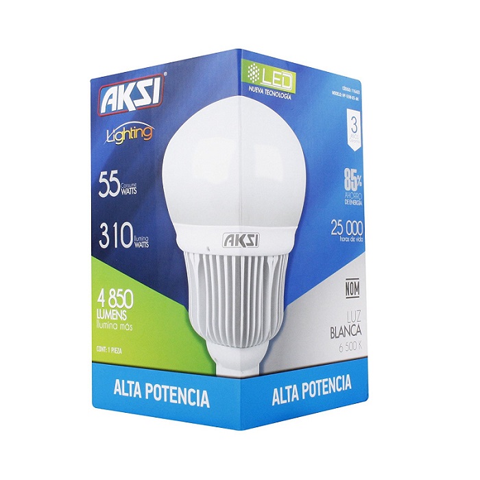 Foco led alta potencia aksi (ilumina 300w)-luz blanca