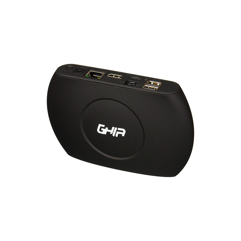 Smart tv box ghia gac-009 4k wifi ethernet hdmi usb 8gb