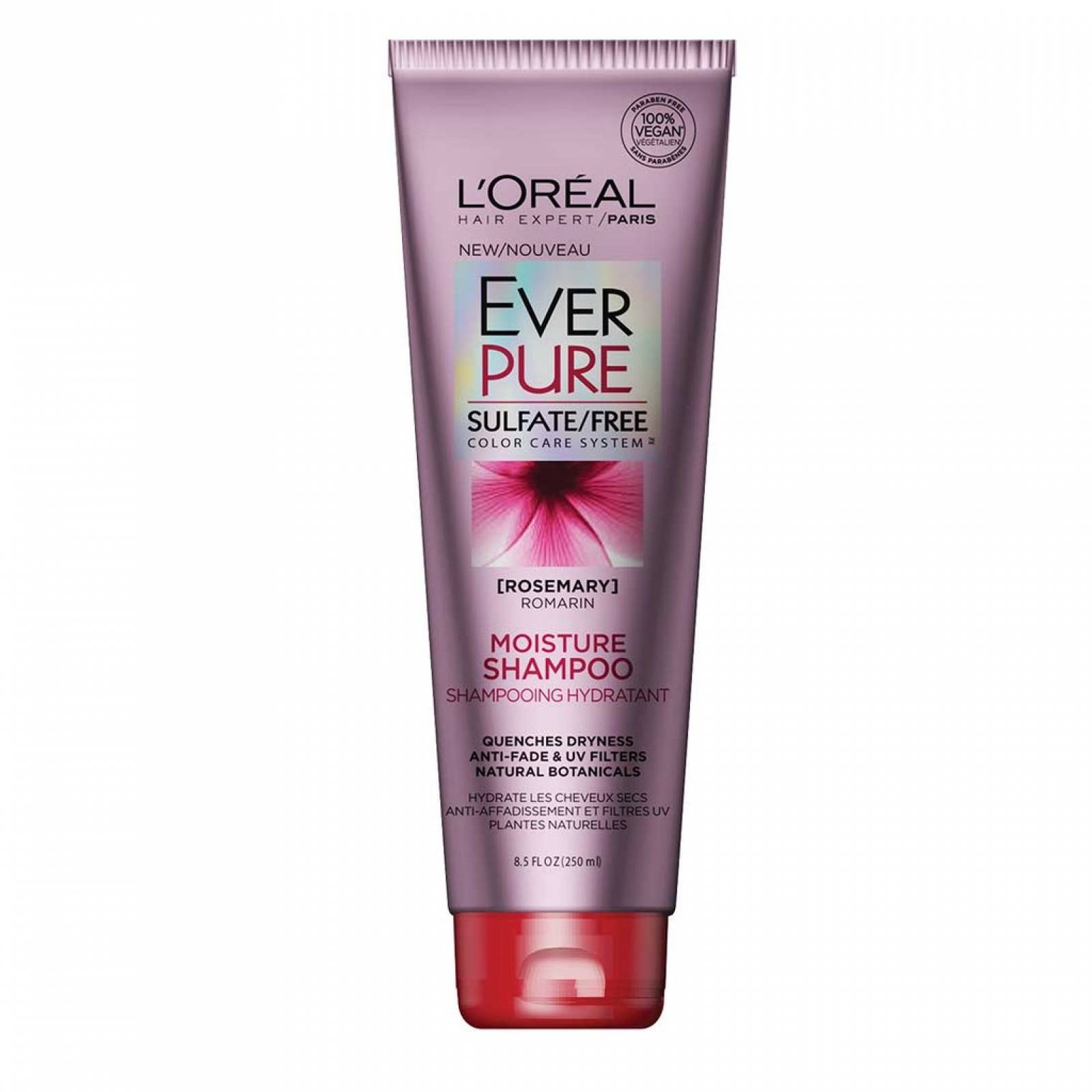 Shampoo cabello teñido loreal ever pure moisture 250 ml