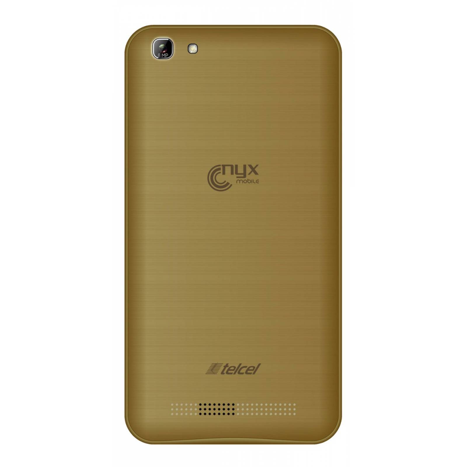 Celular nyx mobile 3g ego dorado telcel