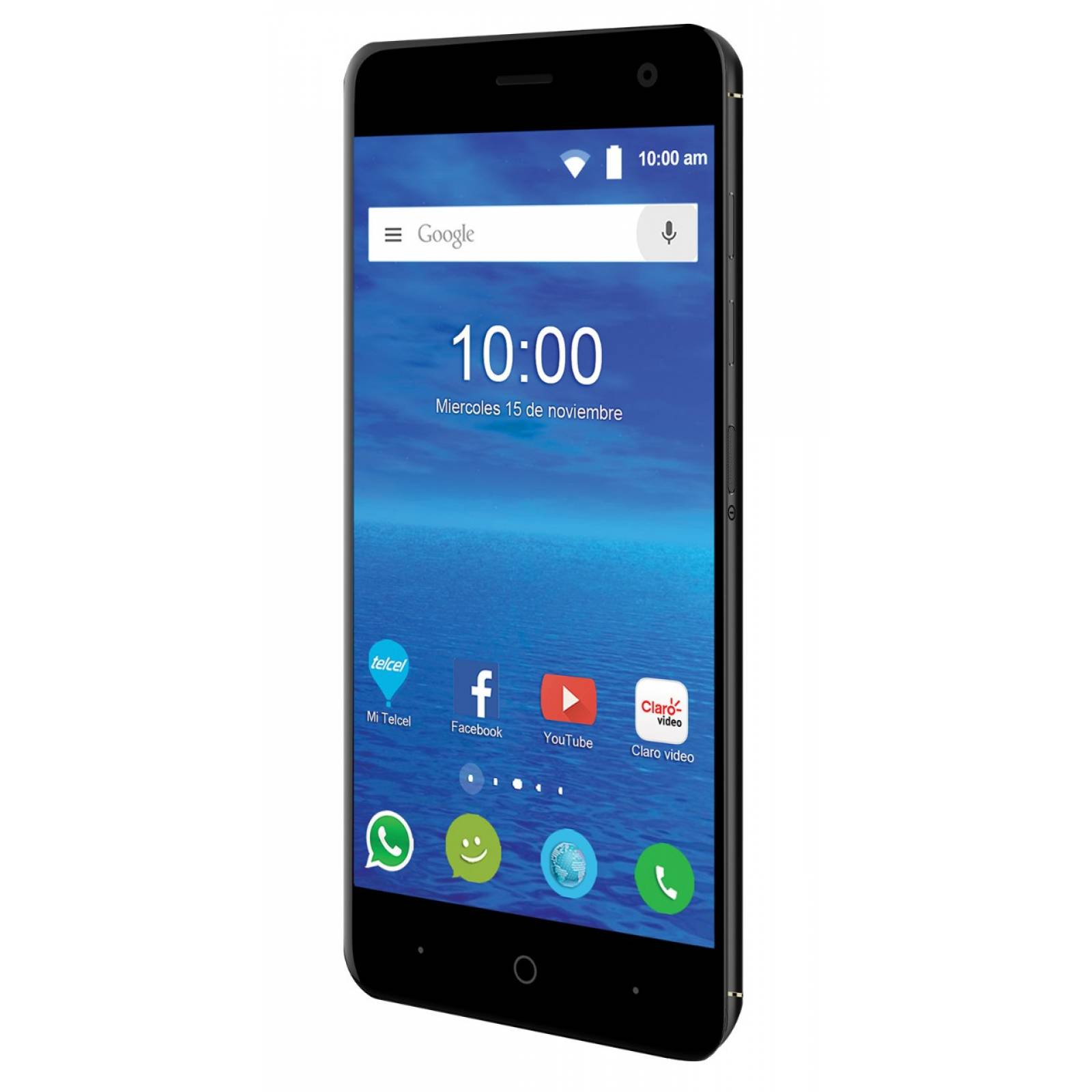 Celular zte lte blade v8q negro telcel