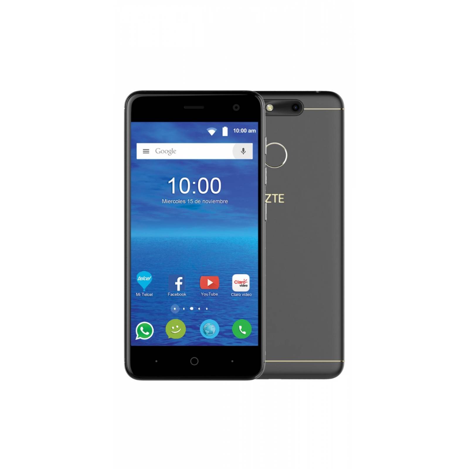 Celular zte lte blade v8q negro telcel